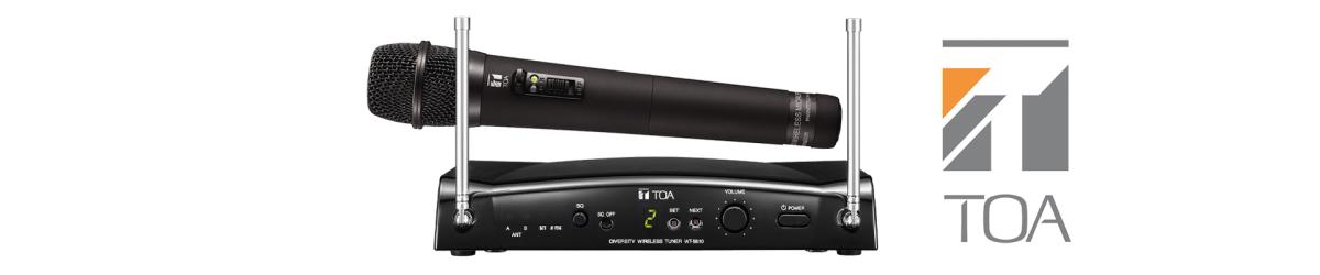 Commercial Audio - TOA Wireless Microphone Systems